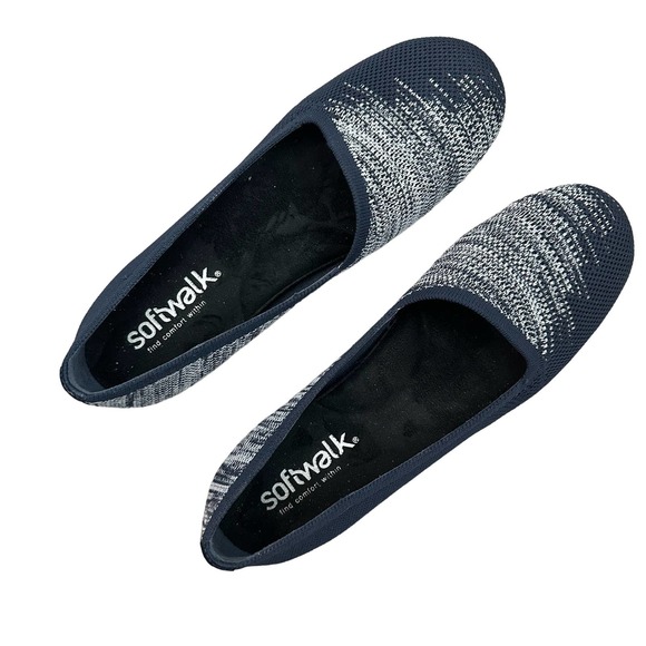 SoftWalk | Shoes | Softwalk Size 8 Sicily Loafer Flat Dark Navy Slip On ...